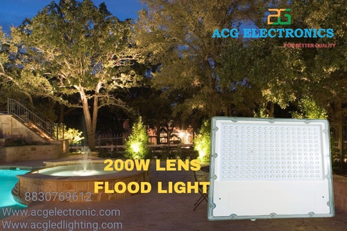 200W Lens Flood Light Application: Outdoor at Best Price in Vasai | Acg ...