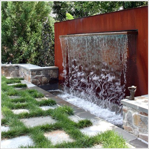 Two Step Waterfall Fountain at Best Price in Surat | Water Action Fountain