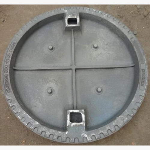 Grey Cast Iron Recessed Manhole Cover Application: Drainage at Best ...