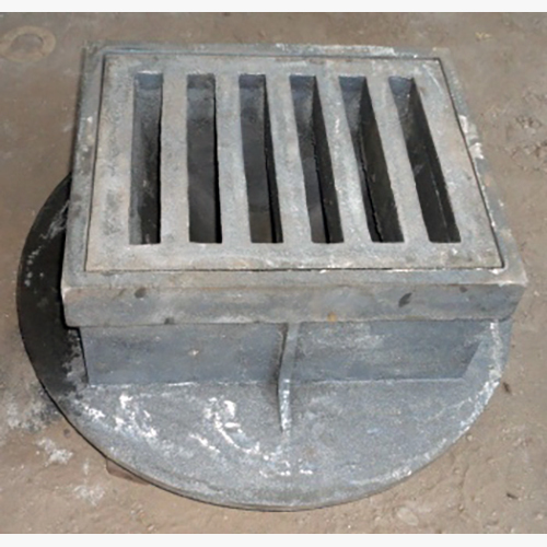 Grey Cast Iron Inlet Grate Funnel Type Assembly With Frame Application ...