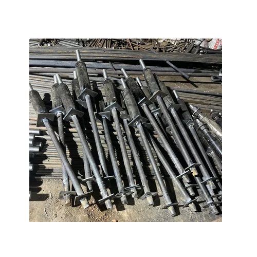 Dark Gray Cast Iron Cylindrical Industrial Foundation Bolts at Best ...