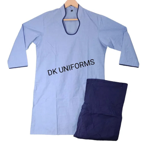 Washable Sky Blue Female Salwar Suit at Best Price in Delhi | D K Uniforms