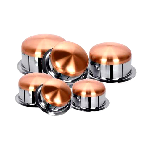 Stainless Steel Round Bottem Tope at Best Price in Vasai | Manoj Metals