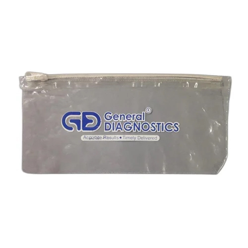 Rectangular Pvc Zip Pouch Hardness: Soft at Best Price in Thane | Mayur ...