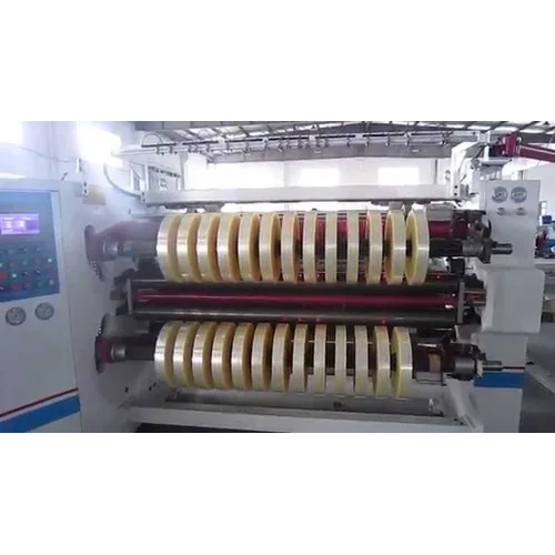 Semi Automatic Industrial Adhesive Tape Making Machine at Best Price in ...