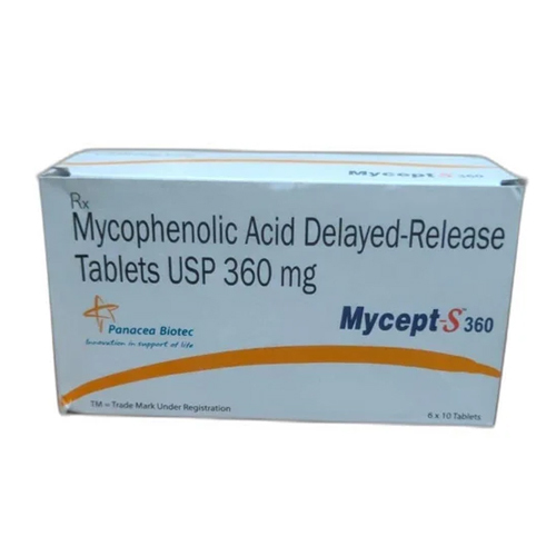 360 Mg Mycophenolic Acid Delayed-release Tablets Usp Specific Drug at ...