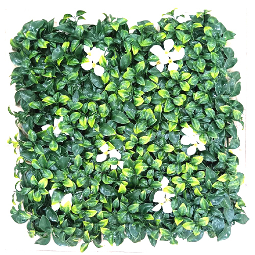 Eco-friendly 1 X 1mm Outdoor Vertical Garden White Artificial Grass at ...