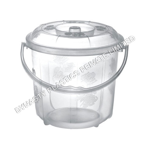 5 Ltr Plastic Designer Bucket Hardness: Rigid at Best Price in Daman ...