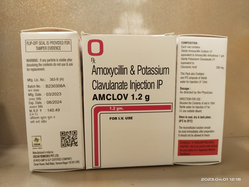 Amoxycilin Potassium Clavulanate - Drug Type: Injection at Best Price ...