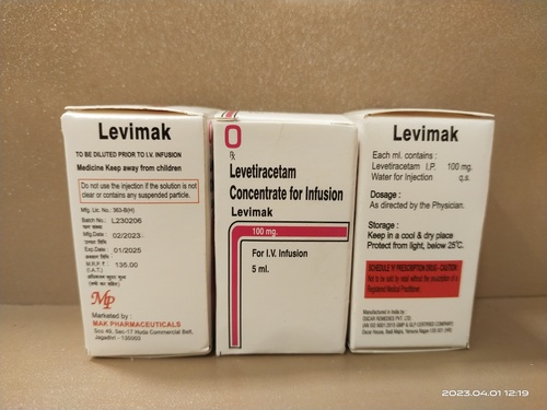 Levetiracetam Concentrate - Drug Type: Injection at Best Price in ...