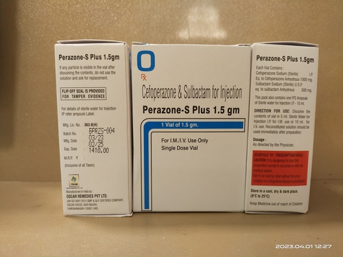Cefoperazone Sulbactam - Injectable Liquid Form | Dosage As Directed By ...