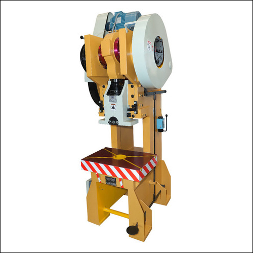 Yellow 200 Ton C Type Mechanical Single Gear Power Press Machine at ...