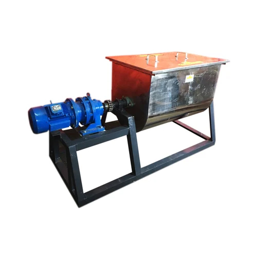 Silver Stainless Steel Raw Powder Mixing Machine at Best Price in Surat ...