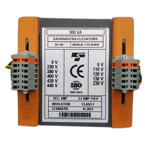 Mild Steel 300 Va Single Phase Transformer At Best Price In Ahmedabad