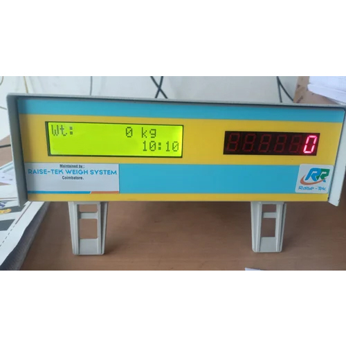 Blue And Yellow Analog Weighbridge Indicator at Best Price in ...