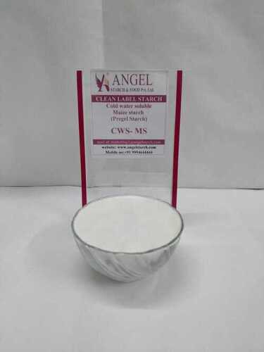 Clean Label Starch Cold Water Soluble Maize Starch (pregel Starch) at ...