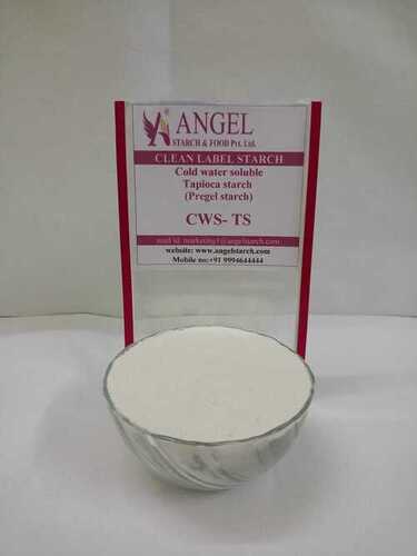 Clean Label Starch Cold Water Soluble Tapioca Starch (pregel Starch) at ...