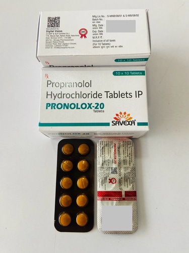 Propranolol Hydrochloride Tablets Ip General Medicines at Best Price in ...