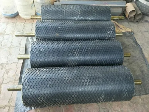 Black Rubber Coated Ironing Rollers at Best Price in Kolkata | Soni ...