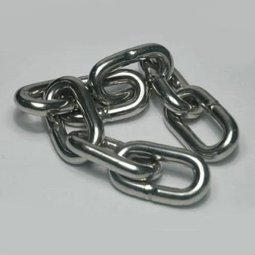 6mm Thick Chains 2-Pack 6mm Stainless Steel Chains With Spring Snaps ...
