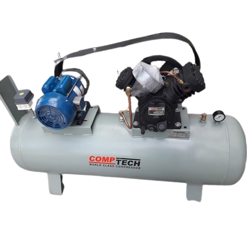 Grey 3 Hp With 500 Pound Two Stage Air Compressor at Best Price in ...