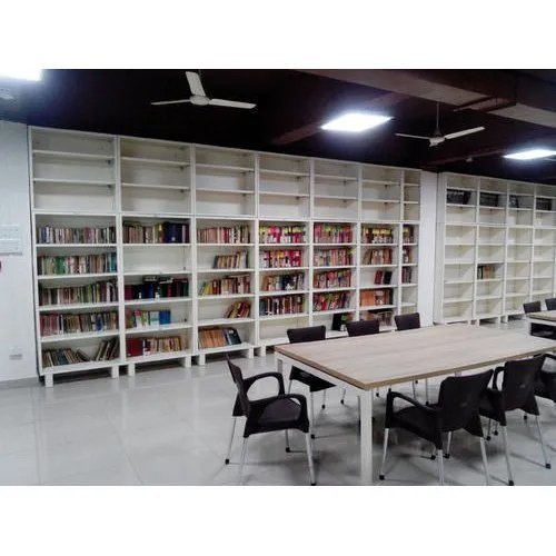 White Mild Steel Library Rack at Best Price in Mumbai | Spas Storage ...