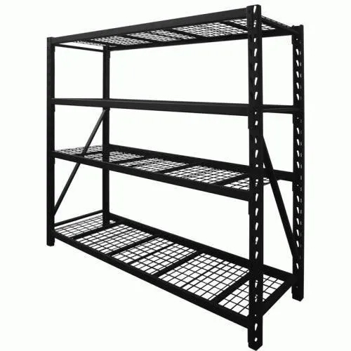 Black Ms Heavy Duty Racks at Best Price in Mumbai | Spas Storage Solutions