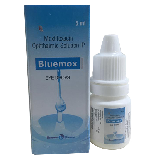5 Ml Moxifloxacin Ophthalmic Solution Ip Eye Drops Age Group: Adult at ...