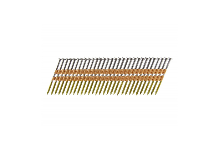 Bright Ring Shank Plastic Collated Framing Nails - Bright Ring Shank ...