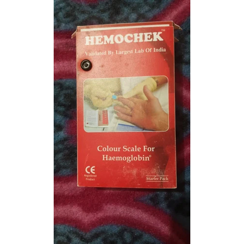 Hemocheck Hemoglobin Color Scale at Best Price in Delhi, Hemocheck ...