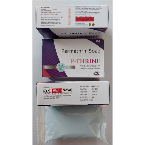 P-Thrine Soap Application: Skin at Best Price in Ahmedabad | Alpha Nova ...