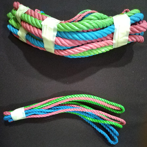 Multicolor Commercial Plastic Rope Length: Different Available Meter (M ...