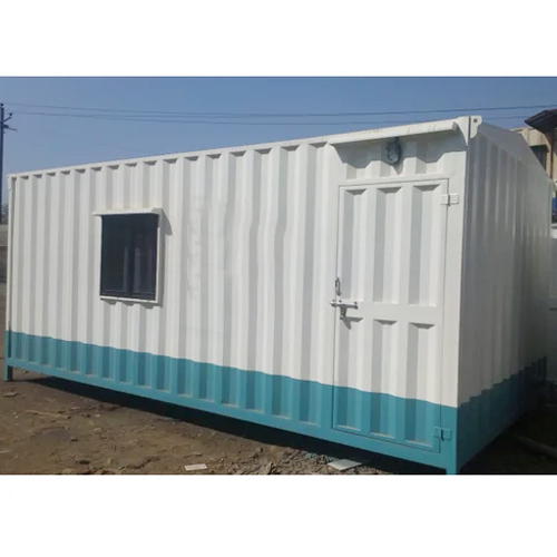 White Color Coated Portable Site Office Cabin at Best Price in Thane ...