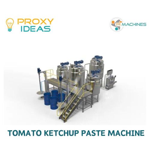 Automatic Ketchup Sauce Maker Machine Application: Industrial at Best ...