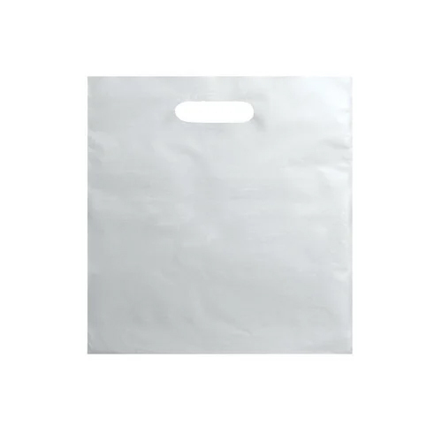 White D Cut Plastic Carry Bag at Best Price in Daman | Shree Laxmi Plastics