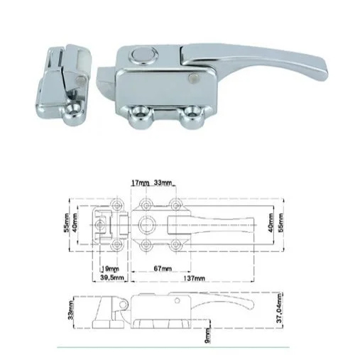Coolmax Cm-1500-Ls Latches Application: Doors at Best Price in Delhi ...