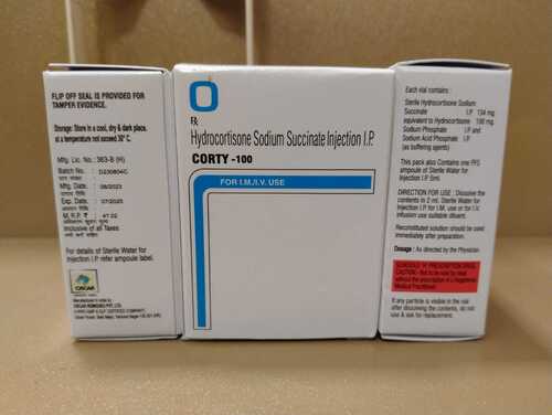 Hydrocortisone Sodium Succinate Inj - Drug Type: Injection at Best ...