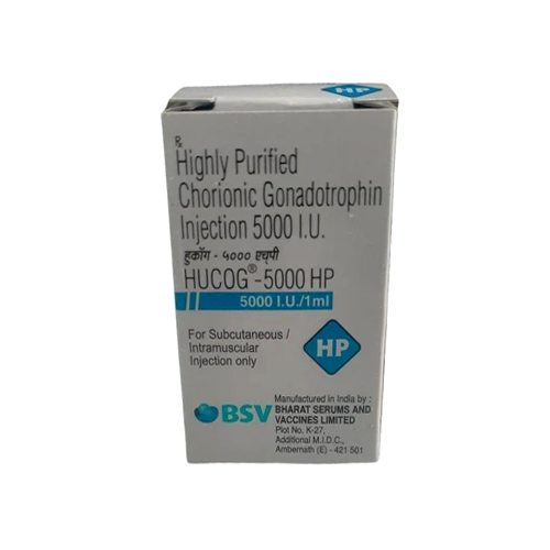 Liquid 5000 Hp Highly Purified Chorionic Godotrophin Injection at Best ...