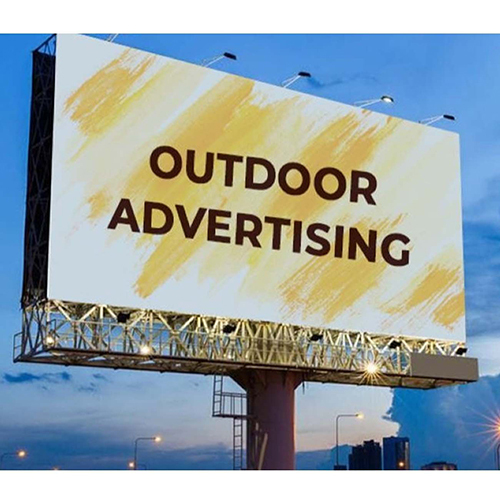 Outdoor Advertising Sign Board Application: Industrial at Best Price in ...