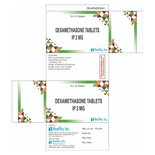 2mg Dexamethasone Tablets Ip Grade: Medicine Grade at Best Price in ...