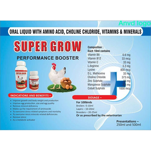 Super Grow Animal Feed Supplement Efficacy: Promote Healthy at Best ...