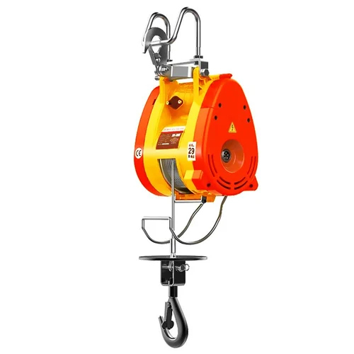 Red And Yellow Single Phase Portable Electric Hoist at Best Price in ...