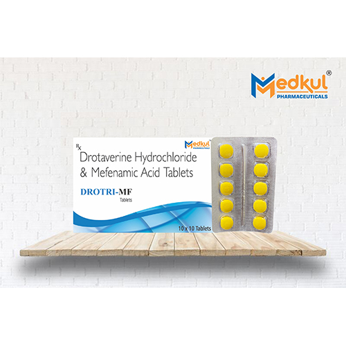 Drotri-mf Tab at Best Price in Ambala, Haryana | Medkul Pharmaceuticals