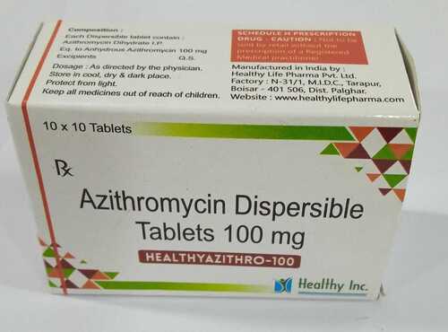 Azithromycin Dispersible Tablets 100 Mg at Best Price in Mumbai ...