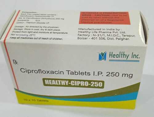 Ciprofloxacin Tablets 250 Mg at Best Price in Mumbai | Healthy Inc.