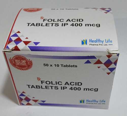 Folic Acid Tablet 400 Mcg at Best Price in Mumbai | Healthy Inc.