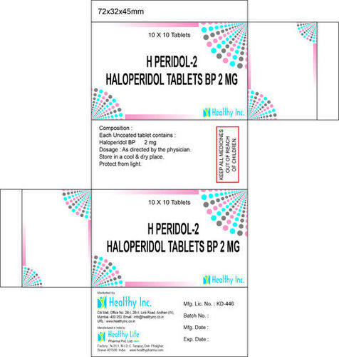 Haloperidol Tablets 2 Mg at Best Price in Mumbai | Healthy Inc.