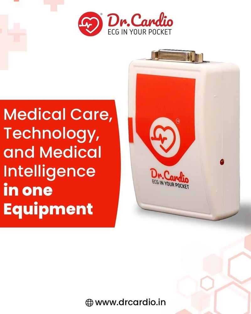 Pvc / Metal Dr Cardio 12 Channel Ecg Machine at Best Price in Vadodara ...