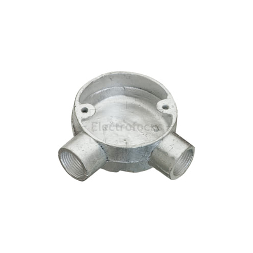 Silver 2 Way Angle Circular Box at Best Price in Mumbai | Electrofocus ...