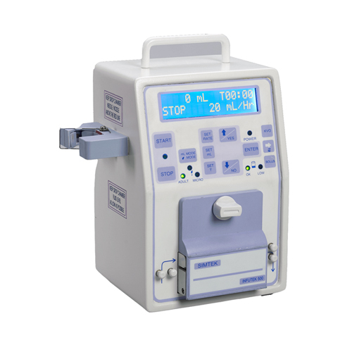 Infutek 500 Volumetric Cum Drop Counting Infusion Pump Application ...